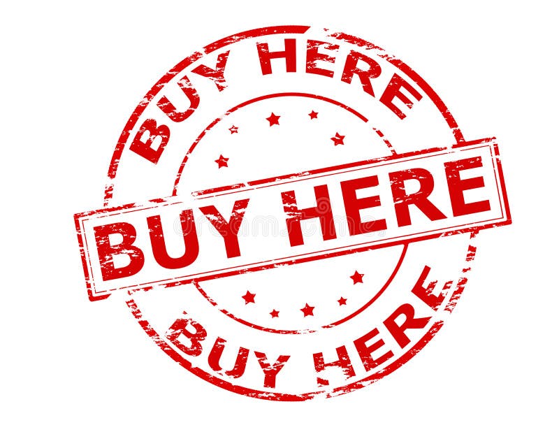 Buy here stock illustration. Illustration of stamp, symbol - 82943924