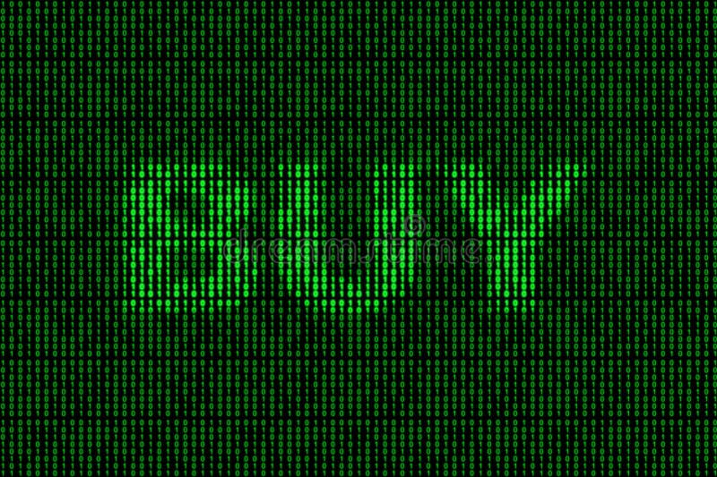 Buy hidden in binary code stock illustration. Illustration of pattern ...