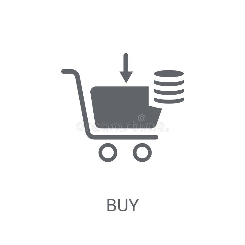 Buy Icon. Trendy Buy Logo Concept on White Background from E-commerce ...
