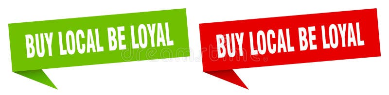 Be Loyal Banner Template. Be Loyal Ribbon Label Stock Vector ...