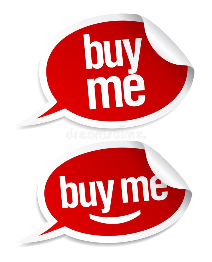 Buy me stickers set. stock vector. Illustration of icon - 16768130
