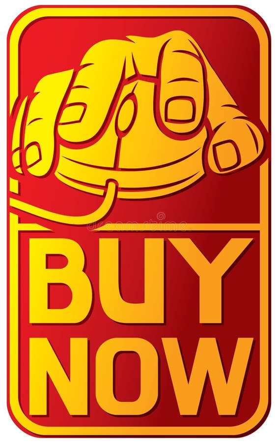 Buy now stock vector. Illustration of purchase, advertising - 26261644