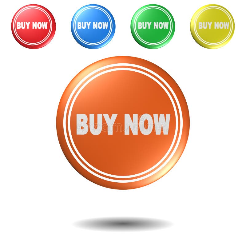 Buy Now,button,3D Illustration Stock Illustration - Illustration of ...