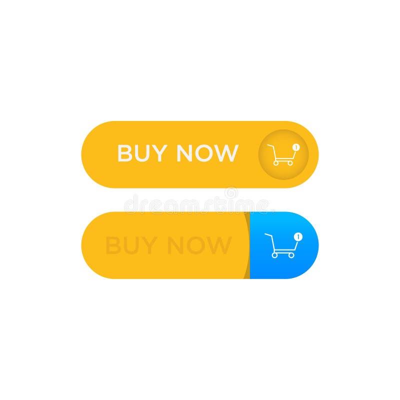 Buy Now Button Vector for Website or Landing Pages Stock Vector ...
