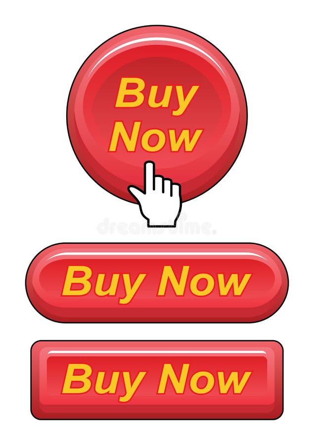 Buy Now Square Web Glossy Icon Stock Illustration - Illustration of ...