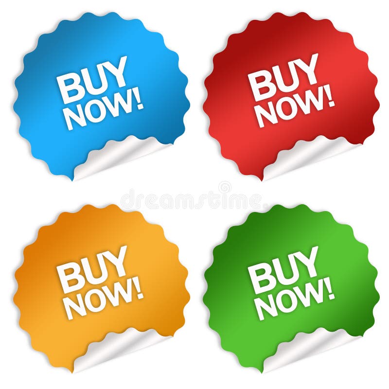 Buy now stock illustration. Illustration of modern, blue - 10205733