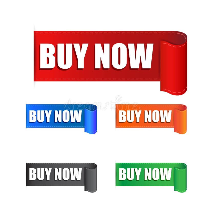 Buy now sticker. stock vector. Illustration of sticker - 81014929