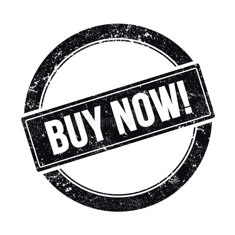 BUY NOW! Text on Black Grungy Round Stamp Stock Illustration ... BUY NOW! Text on Black Grungy Round Stamp Stock Illustration ...