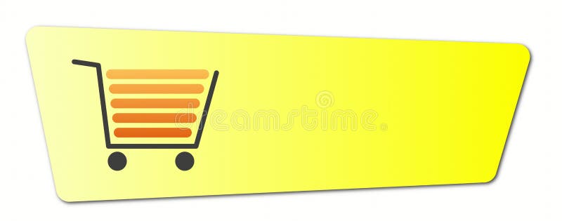 Buy Now Yellow stock illustration. Illustration of shop - 19025532