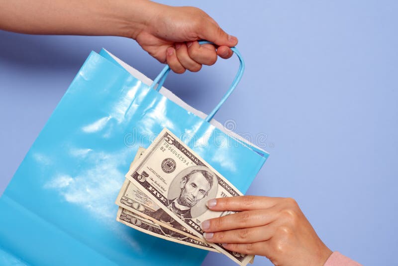 Buy and pay stock photo. Image of christmas, carrying, holding - 945994