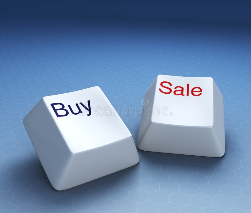 Buy and Sale stock illustration. Illustration of internet - 49549708