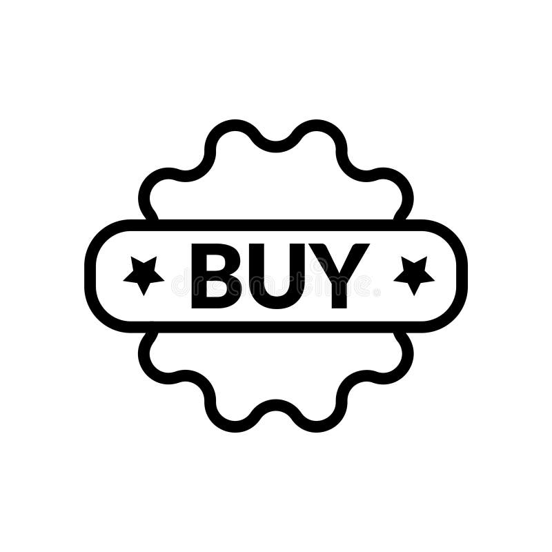 Buy sticker icon stock illustration. Illustration of label - 146653236