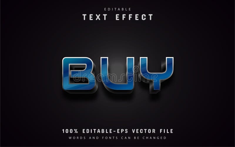 Buy text effects stock vector. Illustration of template - 256124849