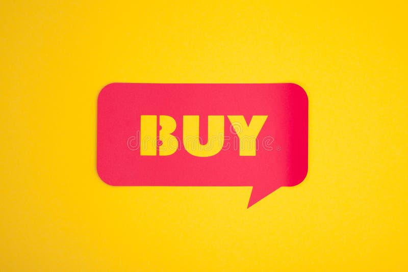 The buy word in a cloud stock photo. Image of bubble - 90352420