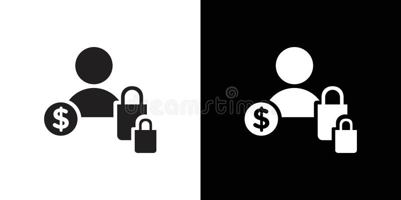 Buyer, Shopper Icon Isolated Flat Vector in Outline Stock Illustration ...