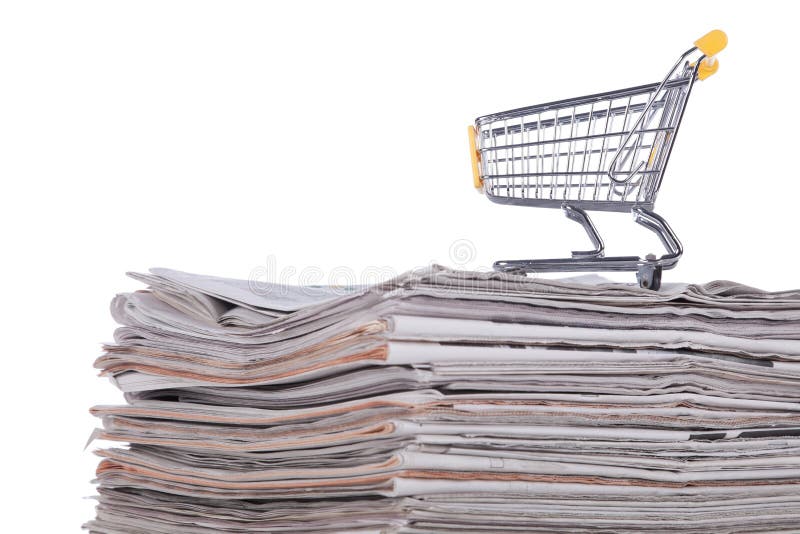 Buying information stock photo. Image of paper, journal - 16111232