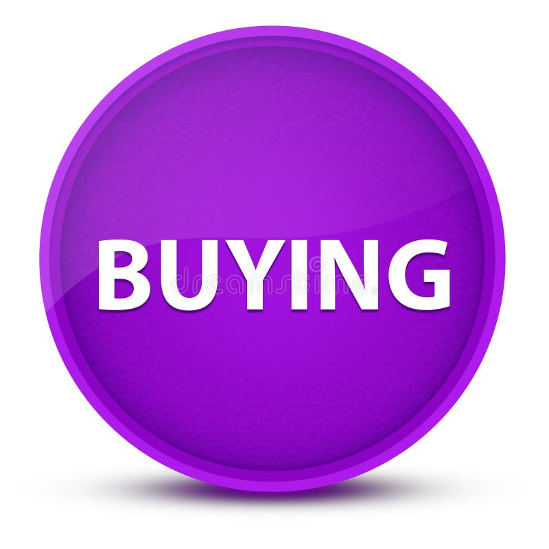 Buying Luxurious Glossy Purple Round Button Abstract Stock Illustration ...