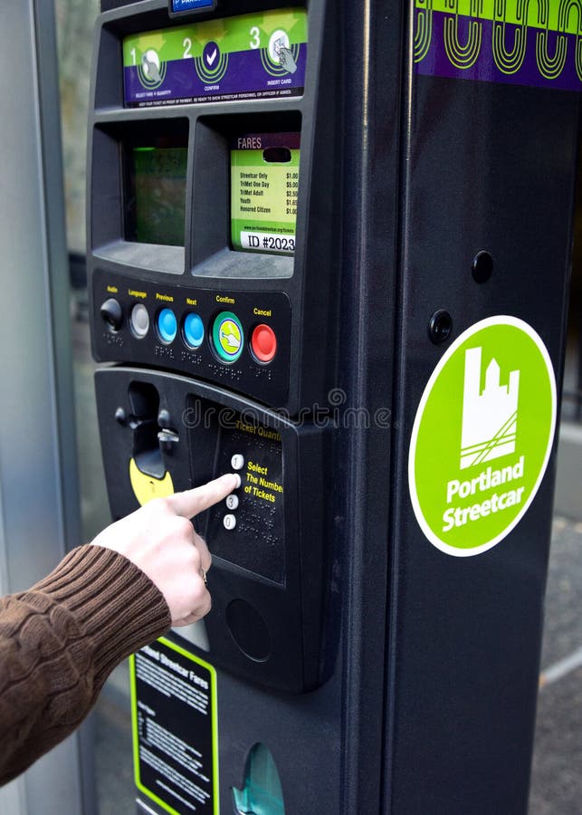 Buying a ticket editorial stock photo. Image of commute - 27918998