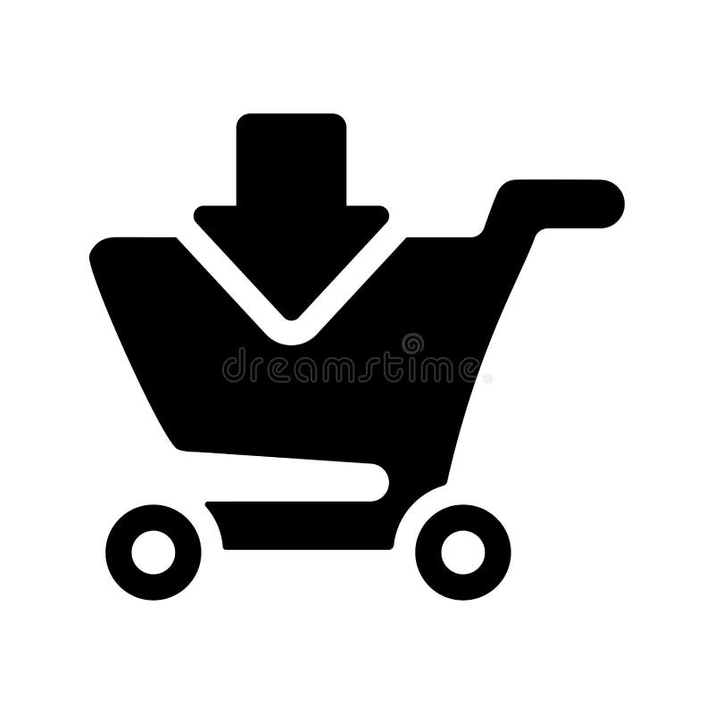 Buys, Ecommerce, Purchase Icon. Glyph Style Vector EPS Stock ...