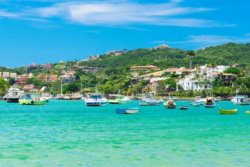 Buzios, Rio de Janeiro stock photo. Image of swimming - 41849102