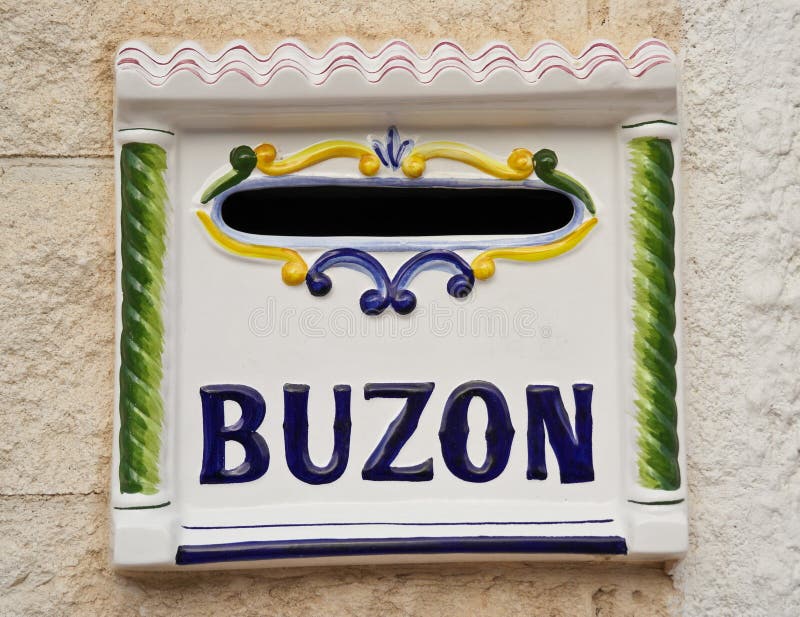 Buzon, Mailbox stock image. Image of buzon, white, cards - 35991231