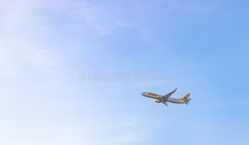 Buzz Plane Lifting Off editorial photography. Image of buzz - 246759147