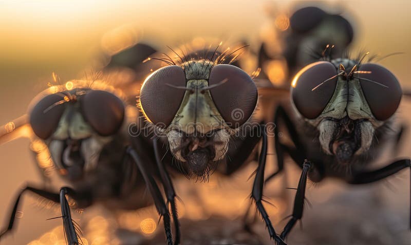 Buzzing Fly Captures Unique Perspective in Its Selfie. Creating Using ...