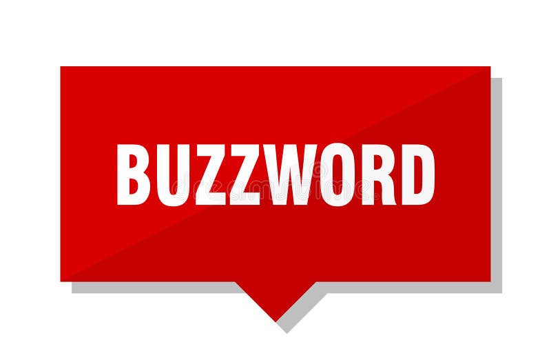 Buzzword red tag stock vector. Illustration of marker - 117559945
