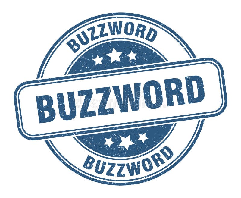 Buzzword Stamp. Buzzword Round Grunge Sign Stock Vector - Illustration ...
