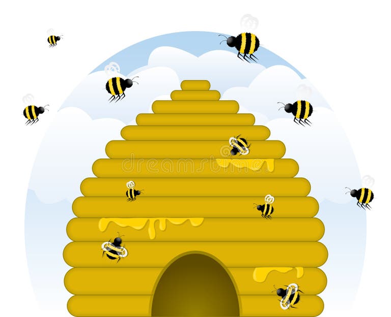 Beehive Graphic Stock Illustrations – 24,060 Beehive Graphic Stock ...