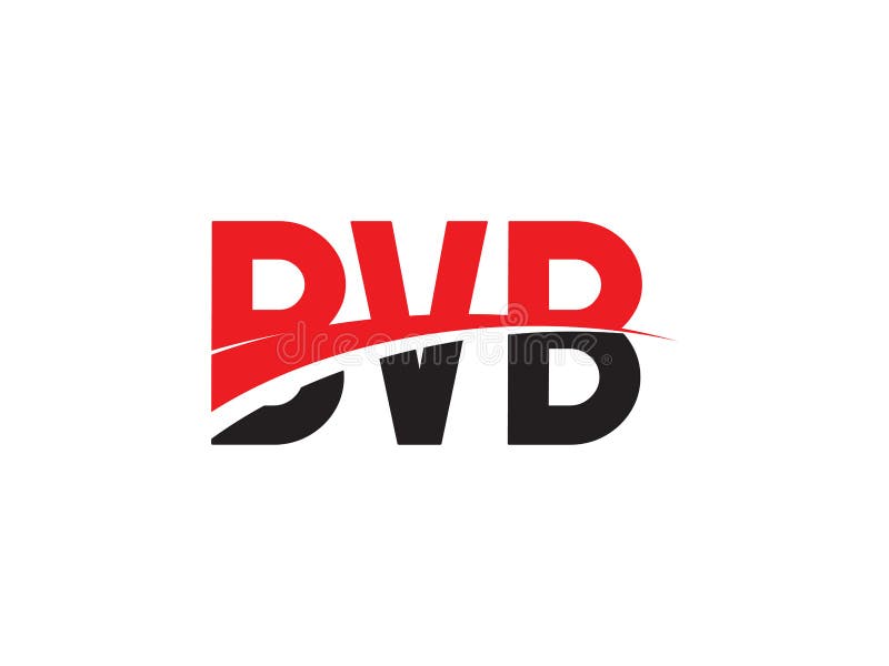 BVB Letter Initial Logo Design Vector Illustration Stock Vector ...