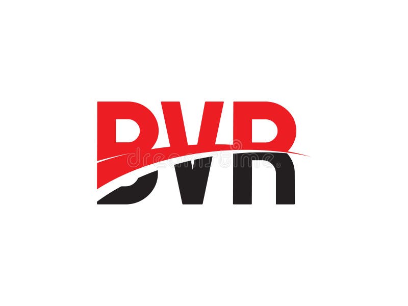 BVR Letter Initial Logo Design Vector Illustration Stock Vector ...