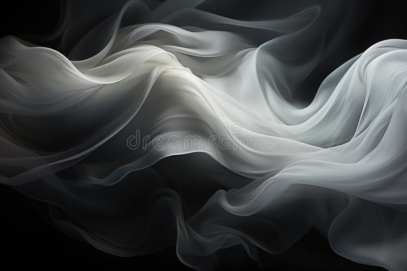 BW Ethereal Depths Abstract Patterns - Abstract Background Composition ...