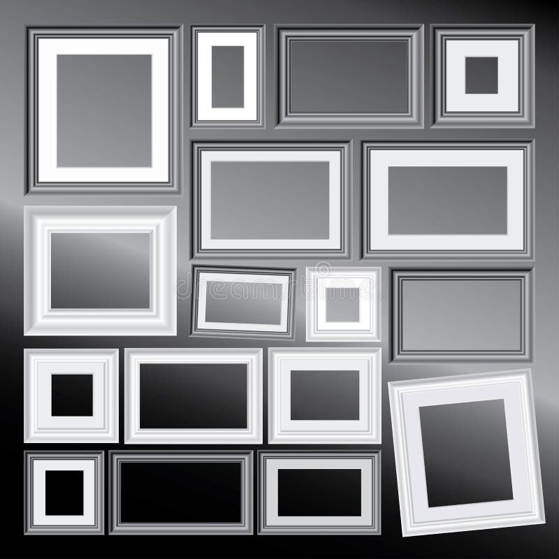 Frames Separate Stock Illustrations – 499 Frames Separate Stock ...