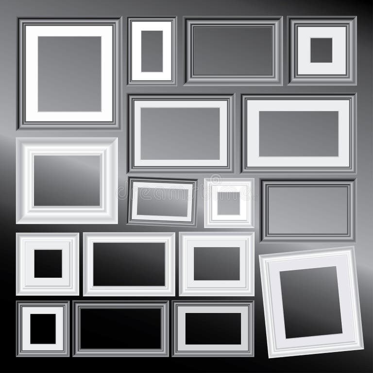 Frames Separate Stock Illustrations – 499 Frames Separate Stock ...