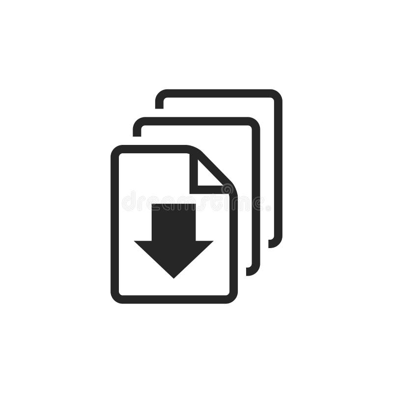 Download Icon Multiple Stock Illustrations – 272 Download Icon Multiple ...