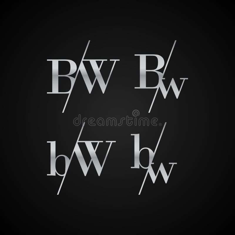 Bw Initial Stock Illustrations – 942 Bw Initial Stock Illustrations ...