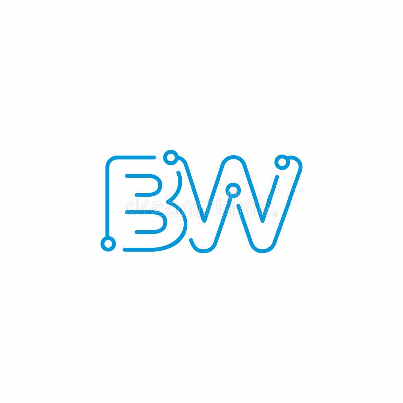 Bw Letters Stock Illustrations – 355 Bw Letters Stock Illustrations ...