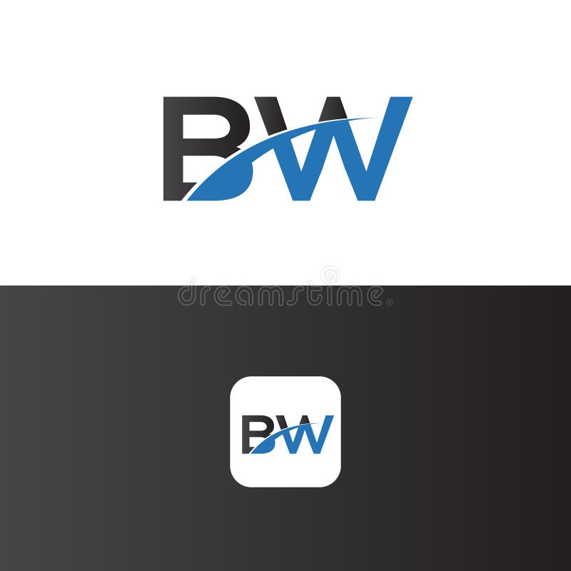 Bw Logo Stock Illustrations – 905 Bw Logo Stock Illustrations, Vectors ...