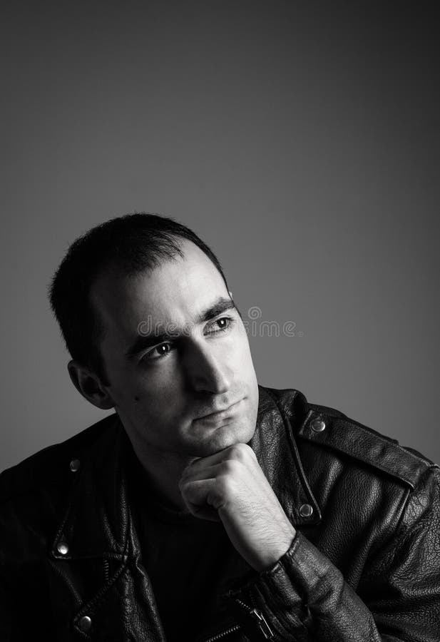 BW portrait stock photo. Image of beautiful, elegant - 48746894