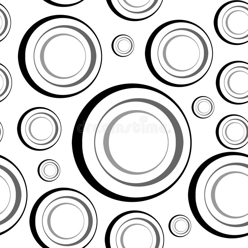 BW Seamless Pattern stock vector. Illustration of attractive - 87860173