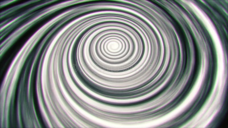 BW Space Time Warp Vortex Animation Background Stock Footage - Video of ...