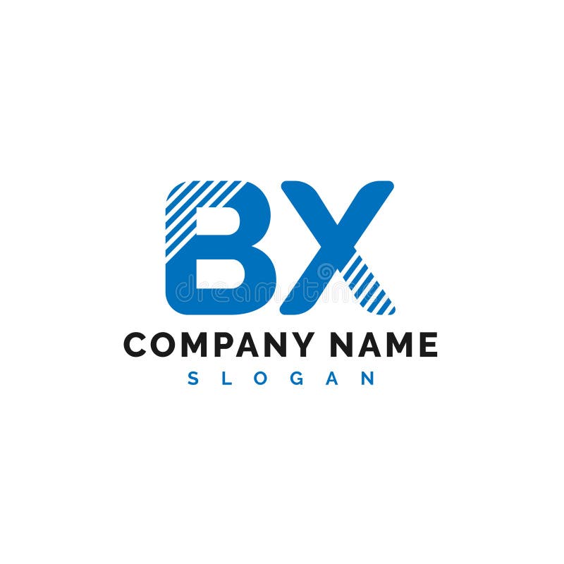 BX Logo Design. BX Letter Logo Icon Vector Illustration - Vector Stock ...