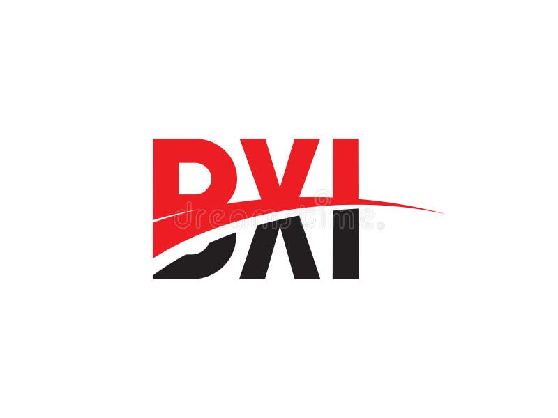 BXI Letter Initial Logo Design Vector Illustration Stock Vector ...