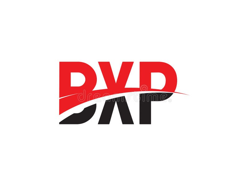 BXP Letter Initial Logo Design Vector Illustration Stock Vector ...