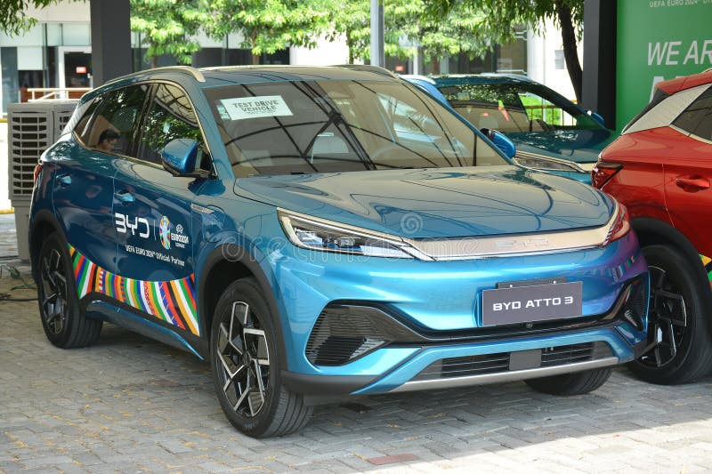 Byd Atto 3 at Autofest Test Drive in Pasay, Philippines Editorial Stock ...