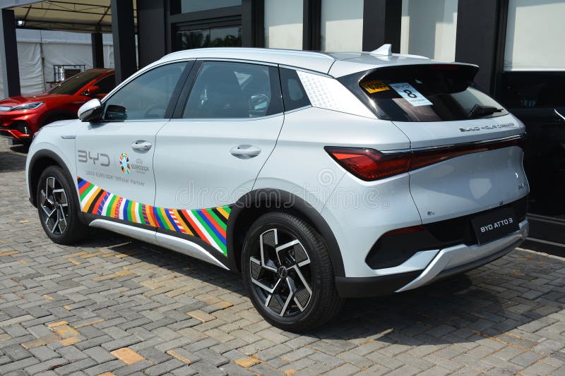 Byd Atto 3 at Autofest Test Drive in Pasay, Philippines Editorial Stock ...