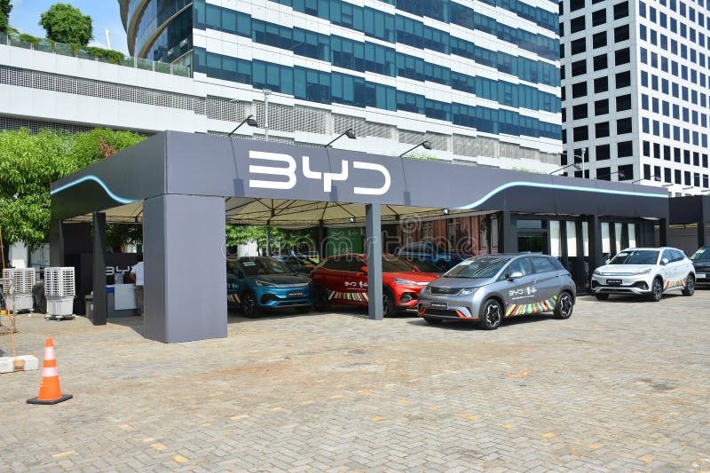 Byd Booth at Autofest Test Drive in Pasay, Philippines Editorial ...