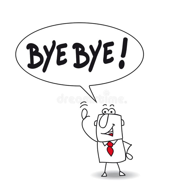 Say Goodbye Cartoon Stock Illustrations – 356 Say Goodbye Cartoon Stock ...