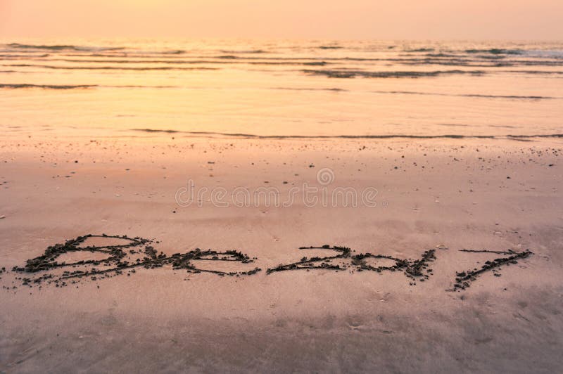 Goodbye Written Sand Photos - Free & Royalty-Free Stock Photos from ...
